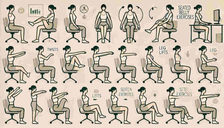 7 Fun And Free Chair Exercises For Belly Fat: Sit, Sculpt, And Laugh ...