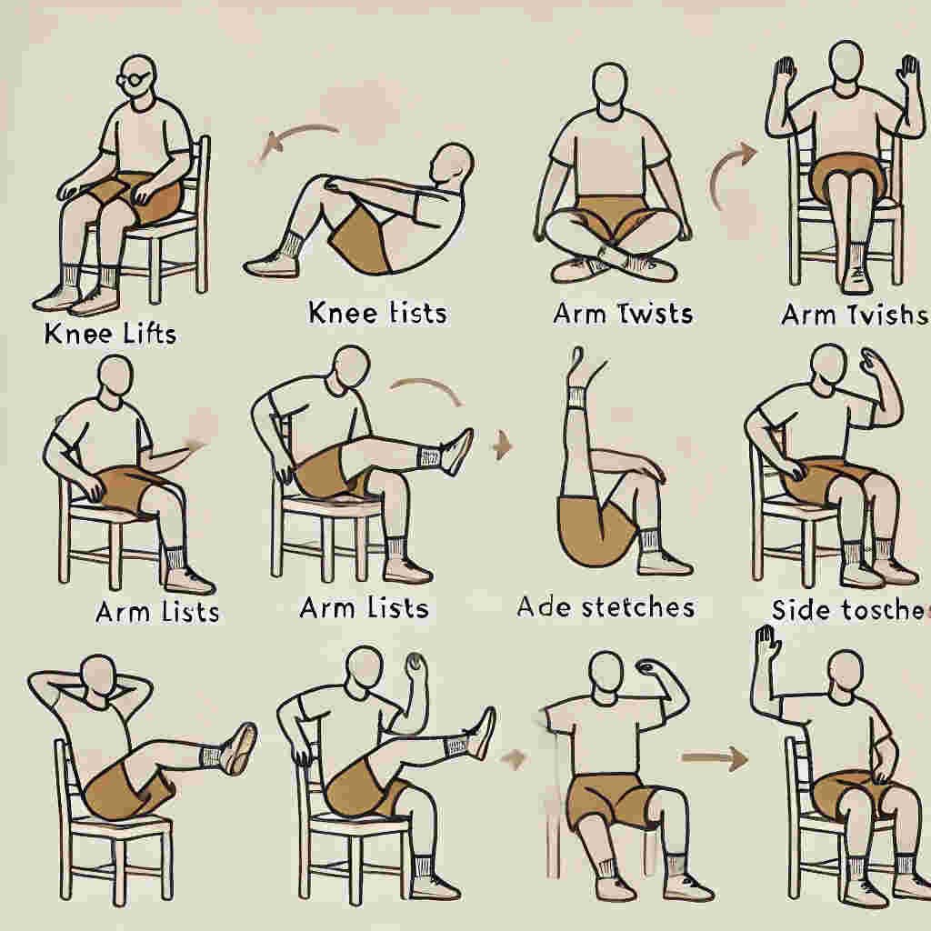 7 Fun And Easy Belly Exercise While Sitting Moves To Tone Your Belly ...